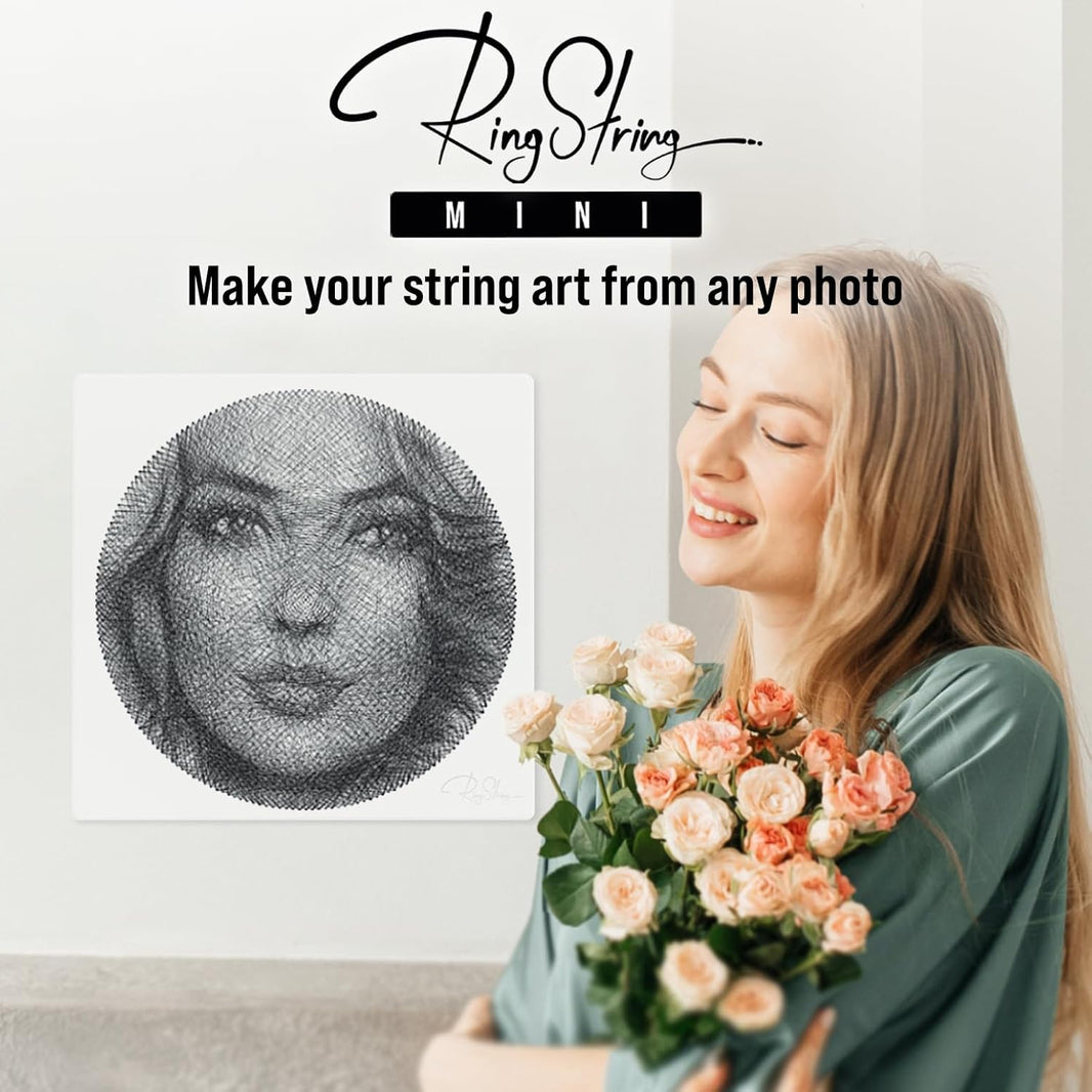 RingString Nederland - String Art van al uw foto's – RingString.eu